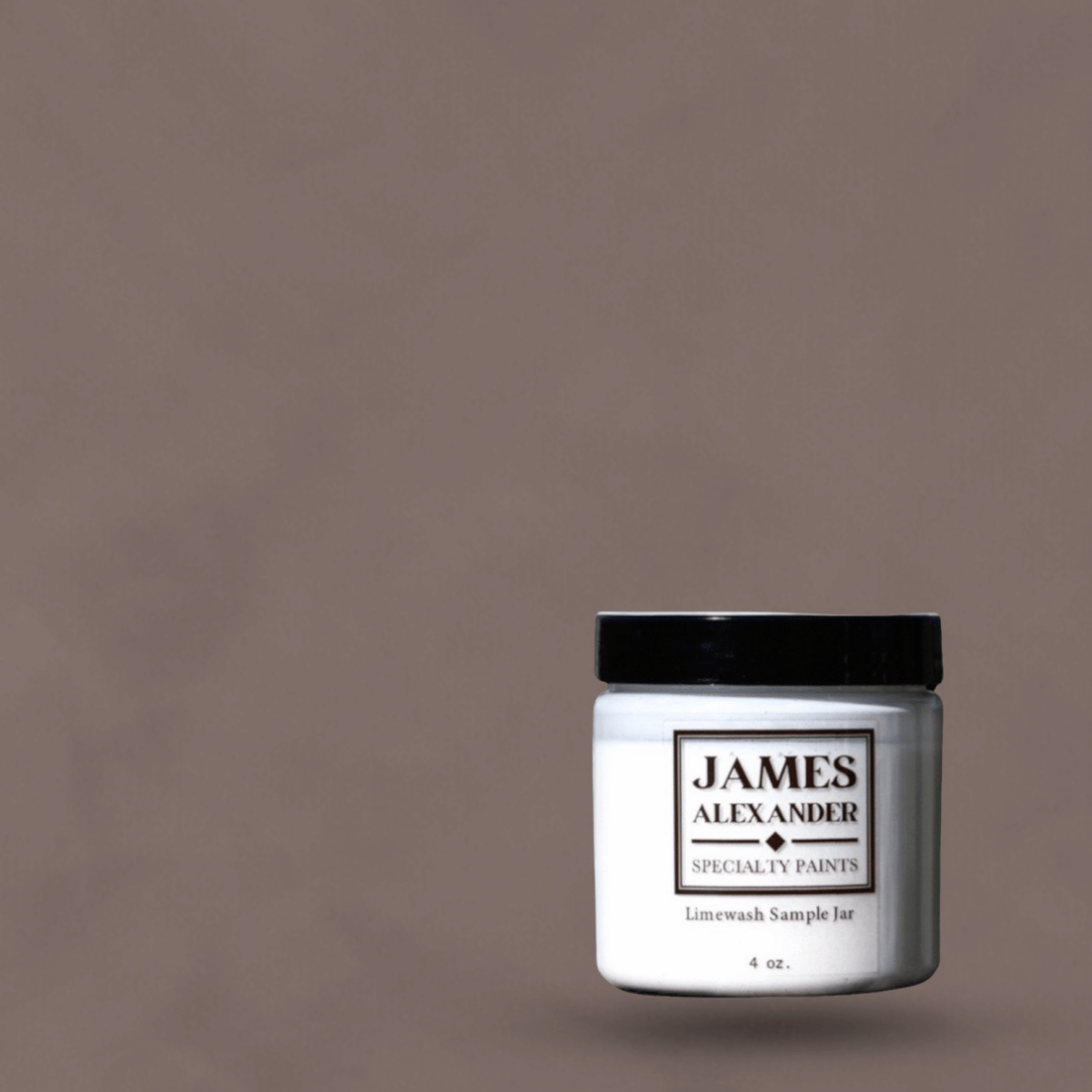 Cacao - Brown Limewash Wall Paint – Limewash Paint - James Alexander Paints