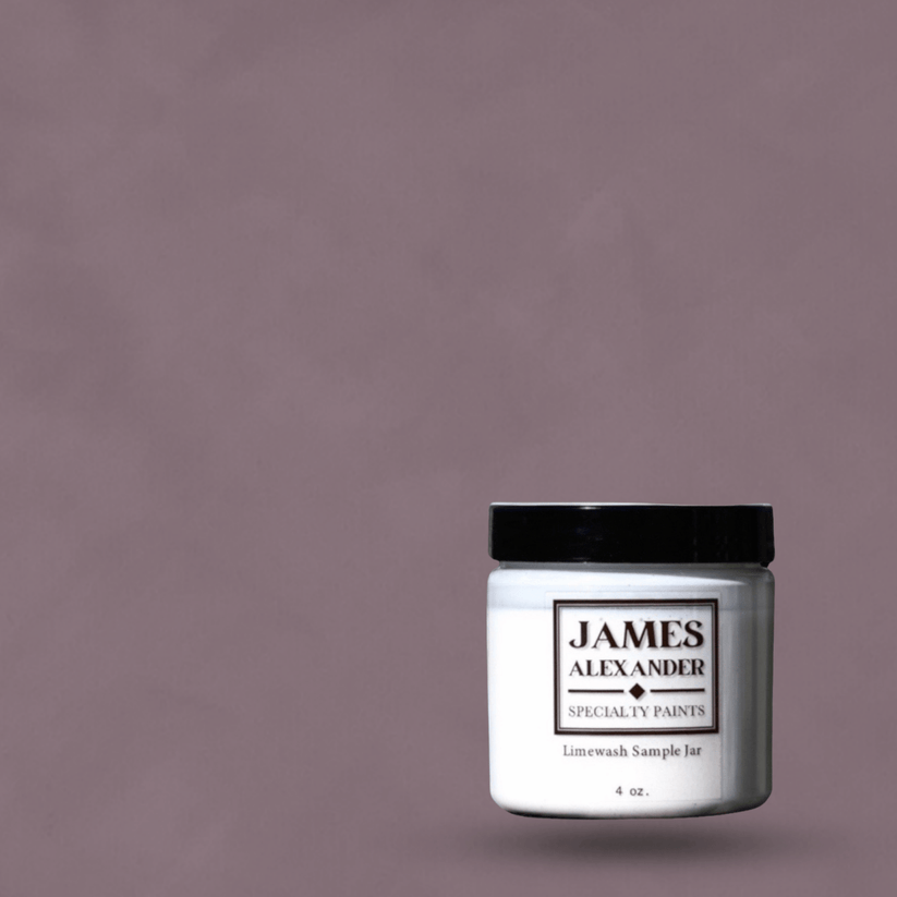 Melanzana - Purple Limewash Wall Paint – Limewash Paint - James ...
