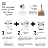 Tortora - Taupe Limewash Wall Paint – Limewash Paint - James Alexander ...